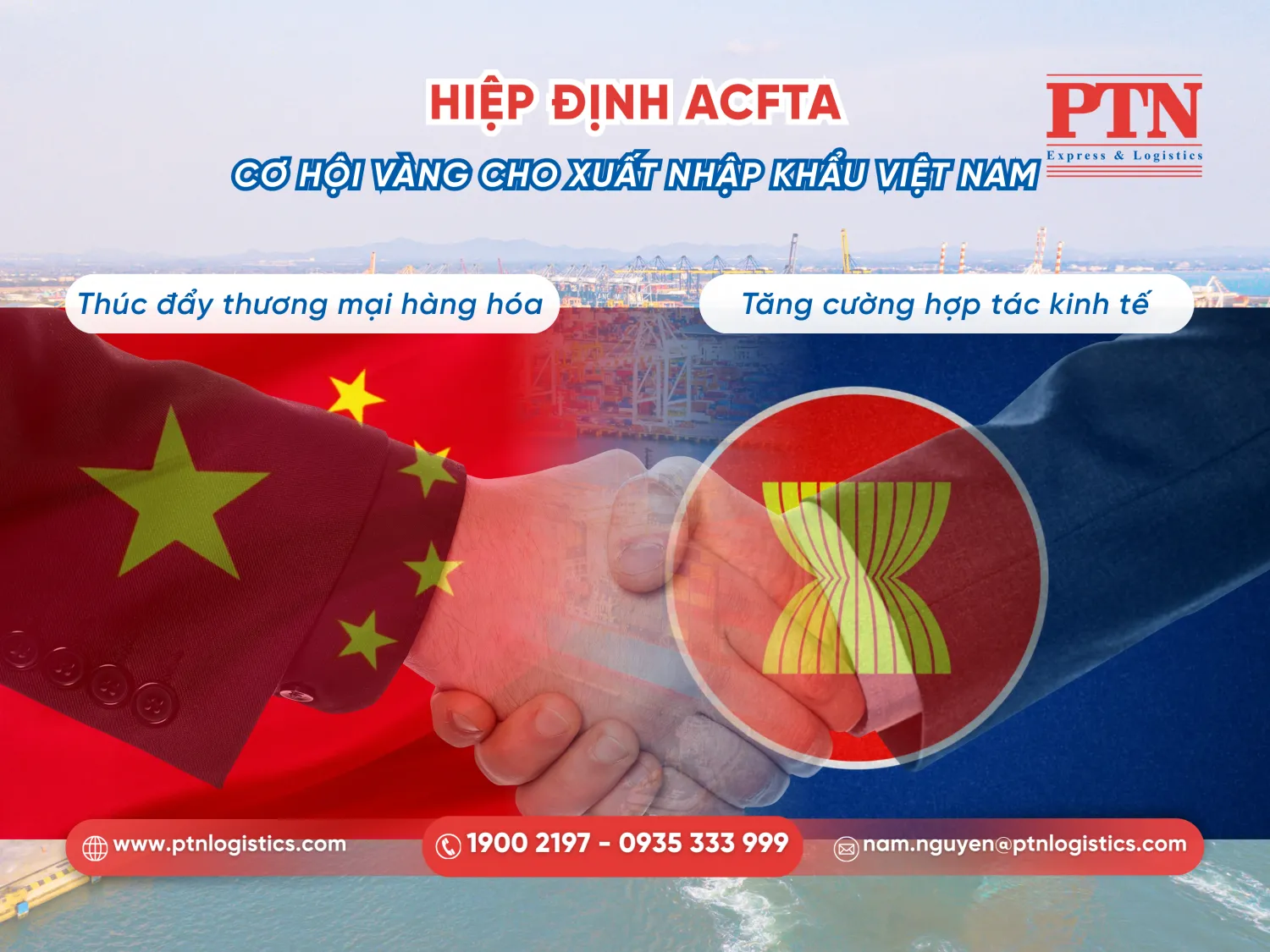 ACFTA và lợi ích cho doanh nghiệp logistics tại Việt Nam